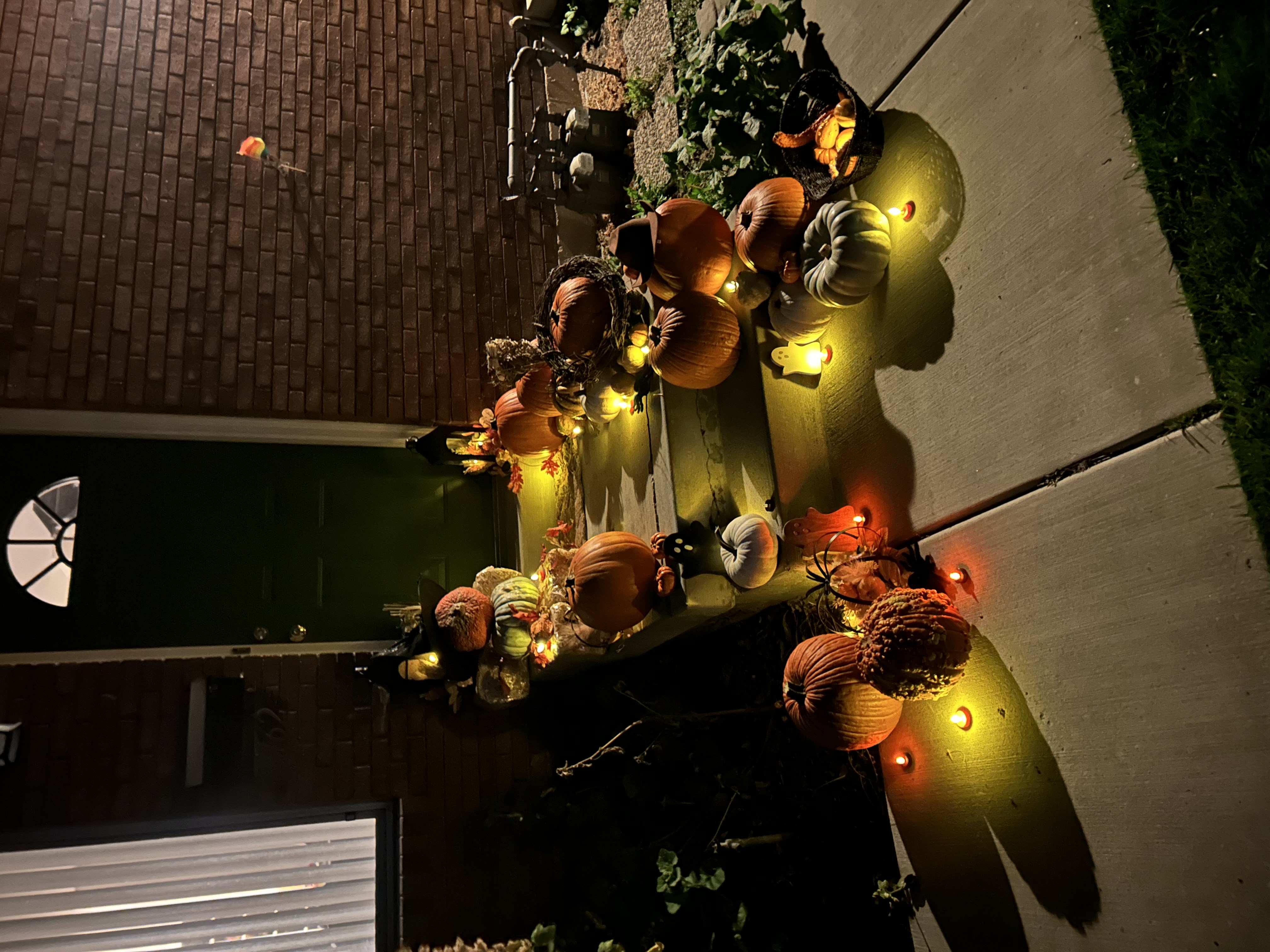 Harvest Glow | Pumpkin Porch Decorating Salt Lake City & Park City Utah